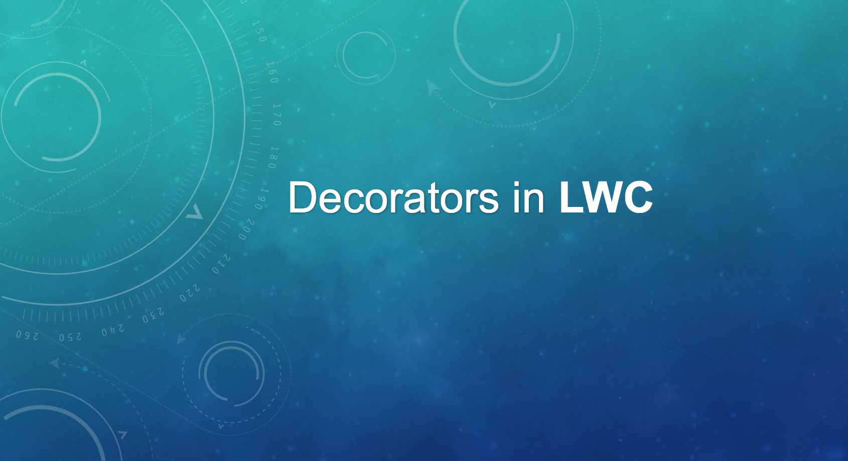 sfdclightning | Decorators in Lightning Web components sfdclightning | Decorators in Lightning Web components